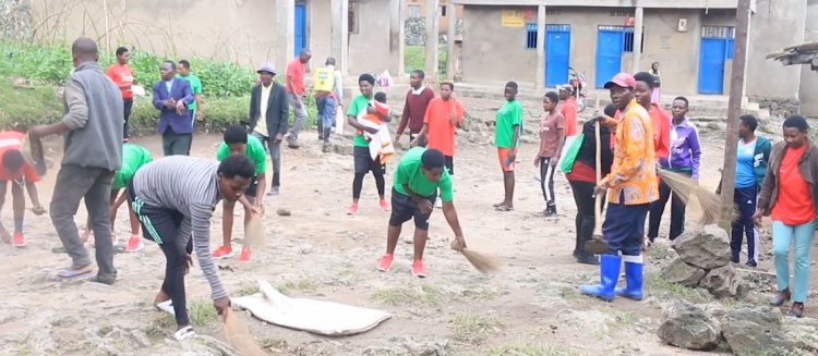 Musanze: Gahunda y'igitondo cy'isuku no kubungabunga ibidukikije iri ...