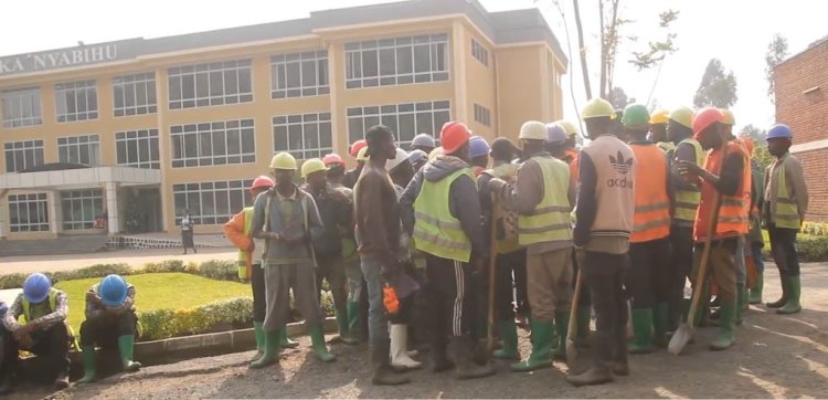 Nyabihu: Abarenga 100 mu bubaka amashuri baje kwishyuza amafaranga ...